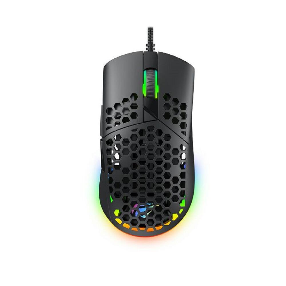 Mouse Gamer Havit MS1036 RGB 7200 DPI 7 Botões - a partir de R$73,47