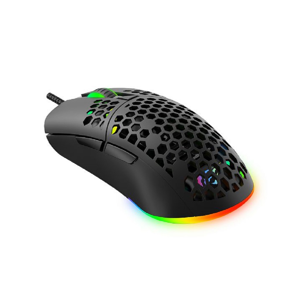 Mouse Gamer Havit MS1036 RGB 7200 DPI 7 Botões - a partir de R$73,47