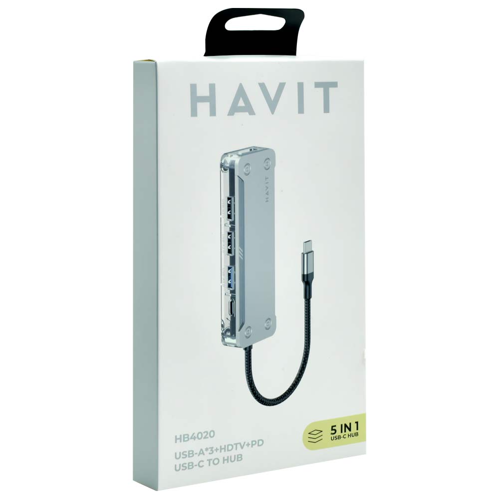 Comprar HUB Havit Tipo C H4020 3 USB-A Hdmi USB-C - a partir de R$138,57