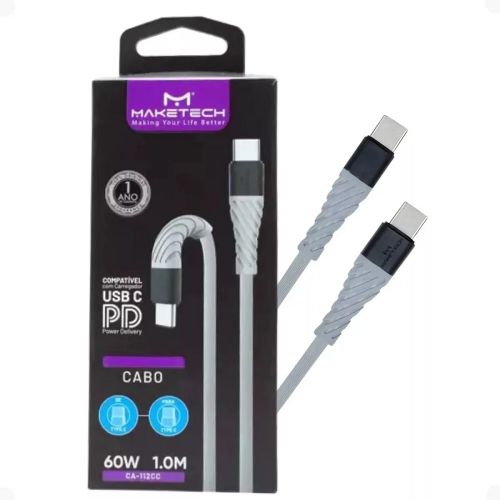 Comprar Cabo Tipo-C Para Tipo-C Carregamento Turbo 1 metro - Maketech ...