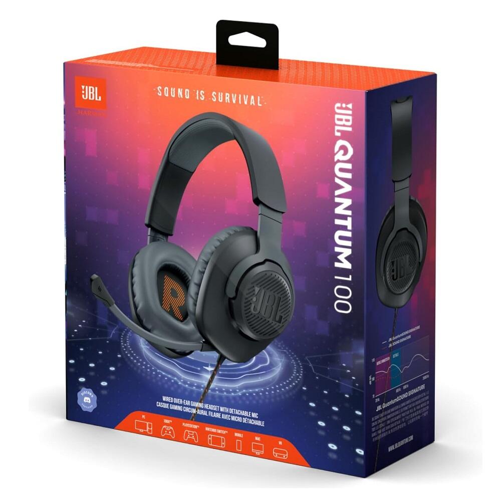 Headset Gamer JBL Quantum 100 M2 | Drivers 40mm | Microfone Boom ...