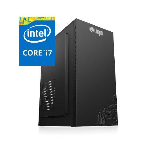 Comprar Computador Desktop Login Intel Core i7 3.4GHz 256GB SSD M.2 ...