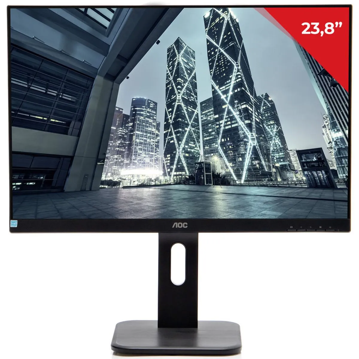 Comprar Monitor Aoc 23.8" LED Ajustável, Full HD, HDMI, USB, VGA ...