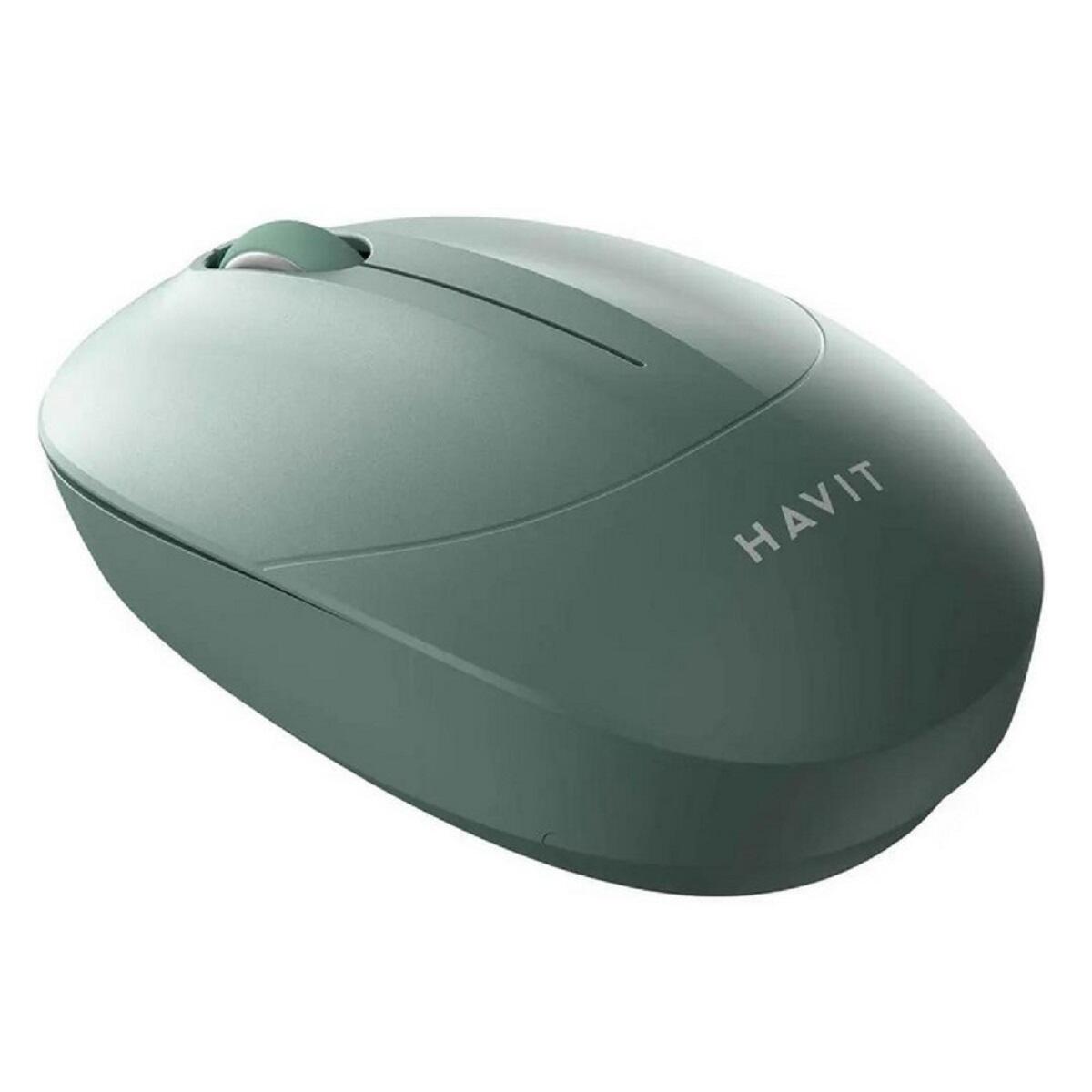 Mouse Sem Fio Havit MS54GT 1600 DPI Ambidestro Leve - a partir de R$45,57