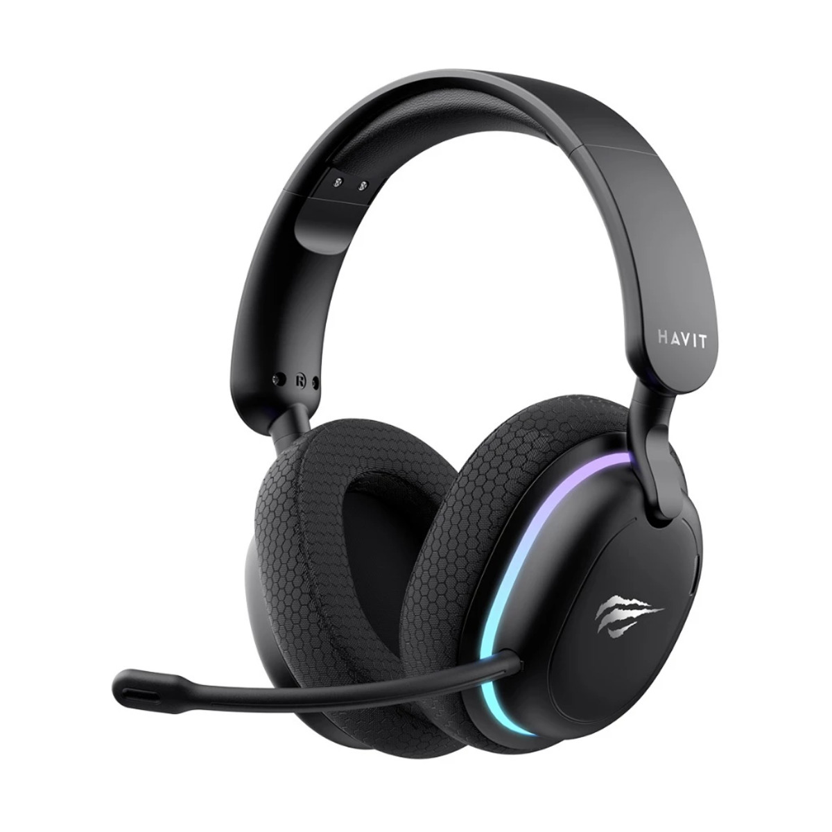 Headset Gamer Havit Fuxi H7 Wireless 43h 5 Conexões - a partir de R$371,07