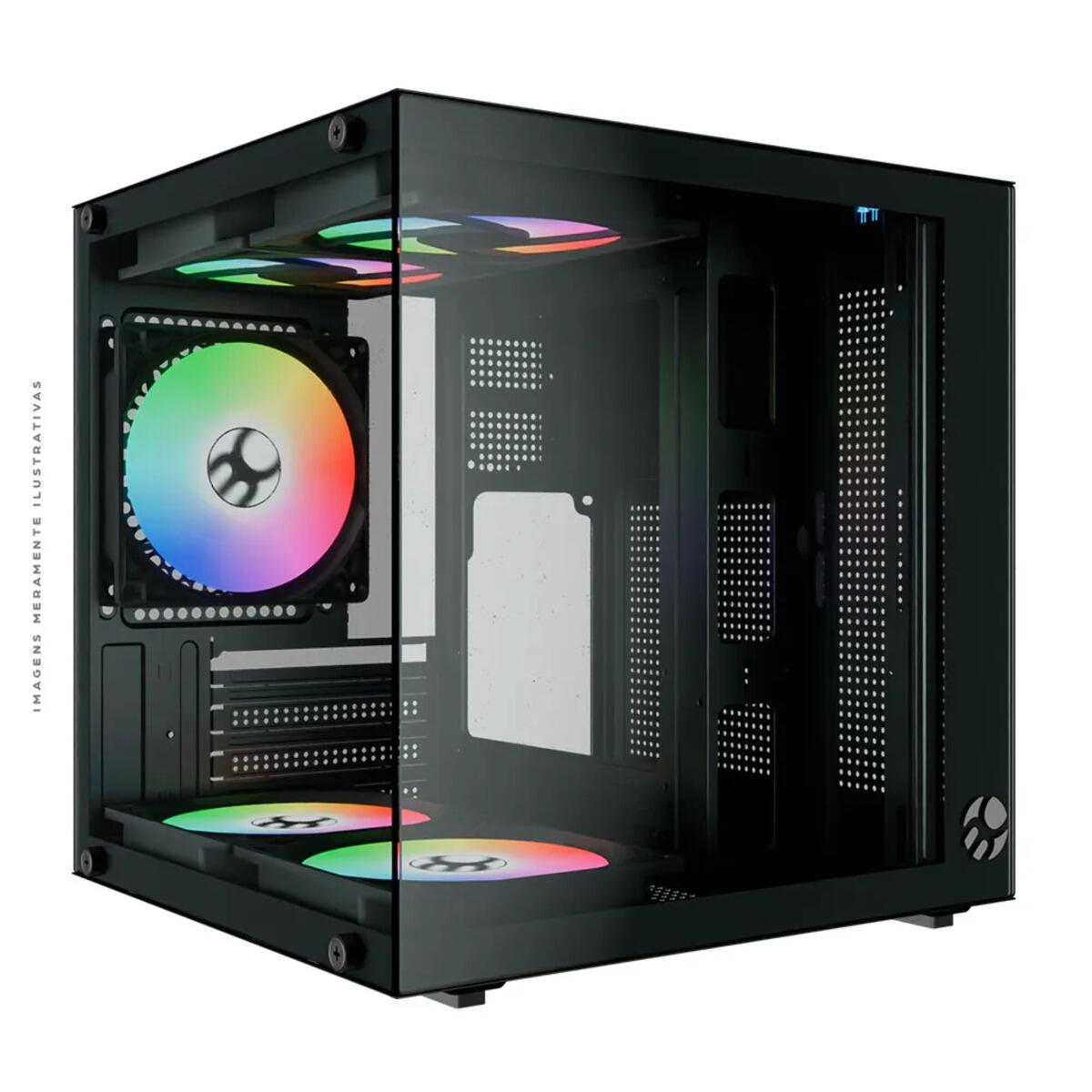 Gabinete Gamer Bluecase BG-066 Life Pro - a partir de R$278,07