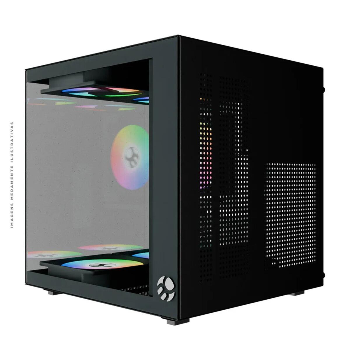 Gabinete Gamer Bluecase BG-066 Life Pro - a partir de R$278,07