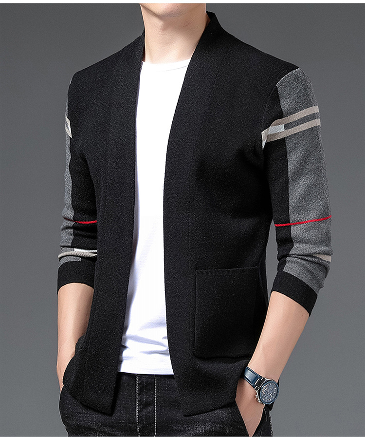 Comprar Cardigan Estilo Blazer Masculino Xadrez Slim Fit em Algodão - a ...
