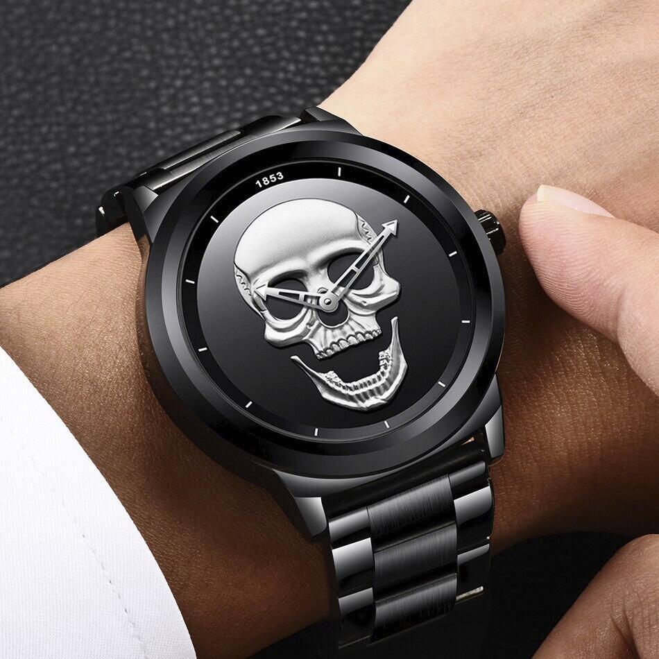 Comprar Relógio Lige 1853 Skull - Masculino - a partir de R$261,90