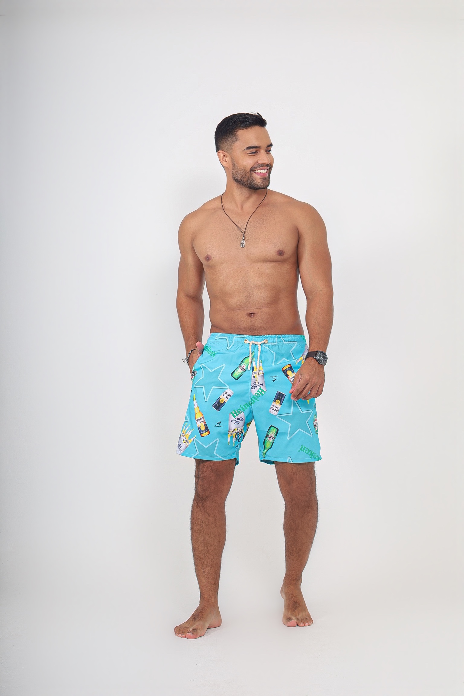 Comprar Short Masculino Heineken - de R$61,65 a R$75,90 - Impériu's