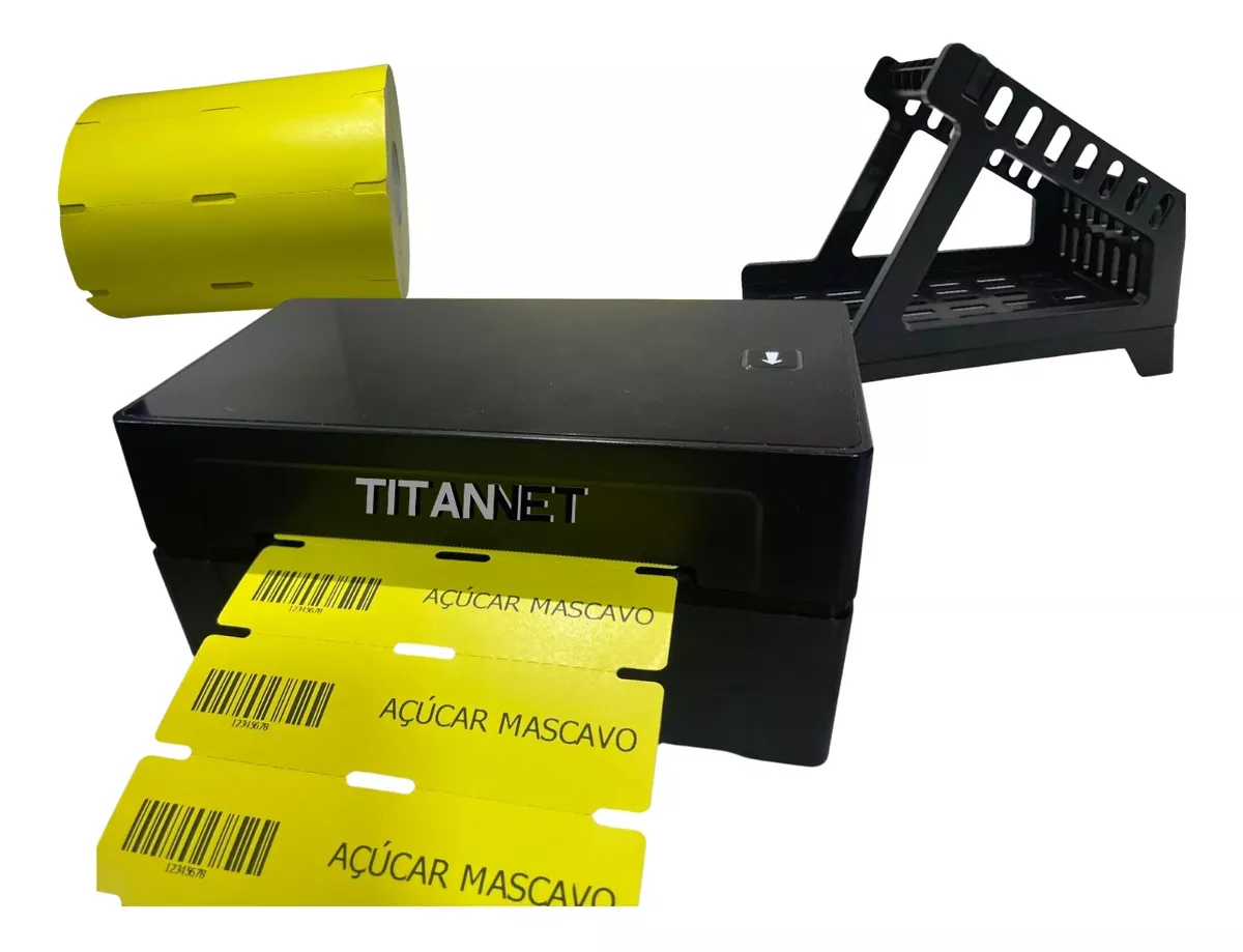 Comprar Impressora De Etiqueta Térmica Bluetooth Usb + 1 Rolo Gôndola - a partir de R$581,03 ...