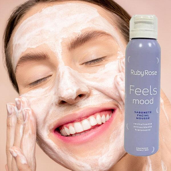 Comprar Sabonete Facial Mousse Ruby Rose Feels Mood Hb322