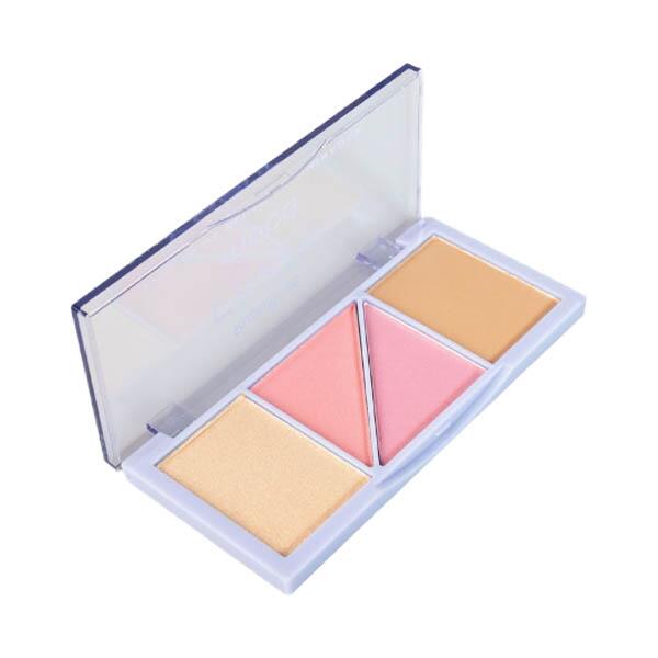 Comprar Paleta de Blush e Iluminador Ruby Rose Feels Mood Hb7529 - Amor de Make