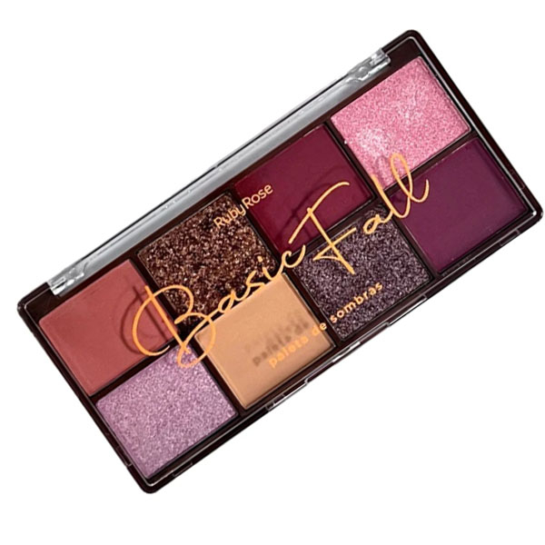 Comprar Paleta de Sombras Ruby Rose Basic Fall HBF527 - Amor de Make