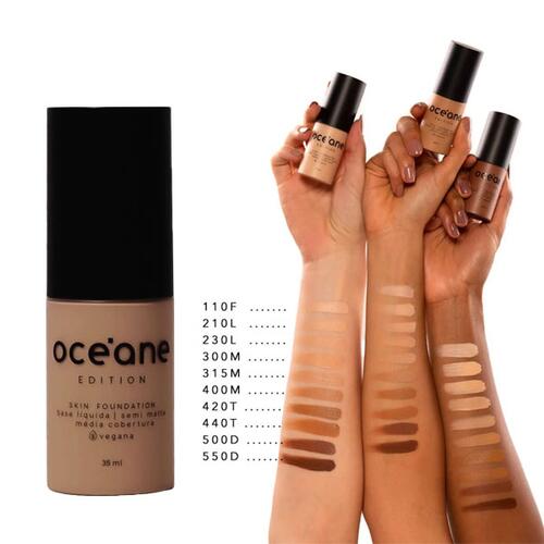 Comprar Base Liquida Oceane Edition Skin Foundation Semi Matte - Amor de Make