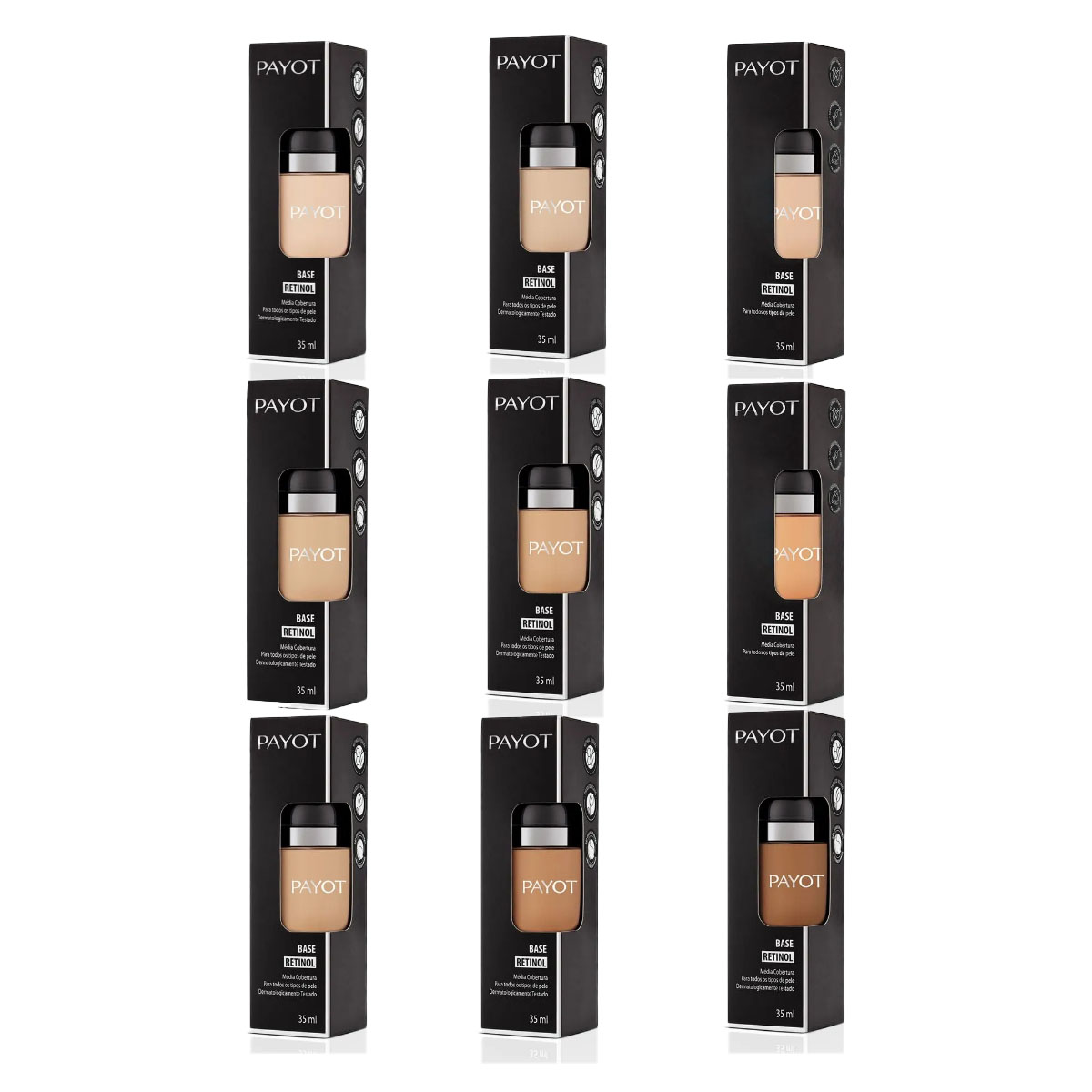 Comprar Base Media Cobertura Payot Retinol 35ml - Amor de Make