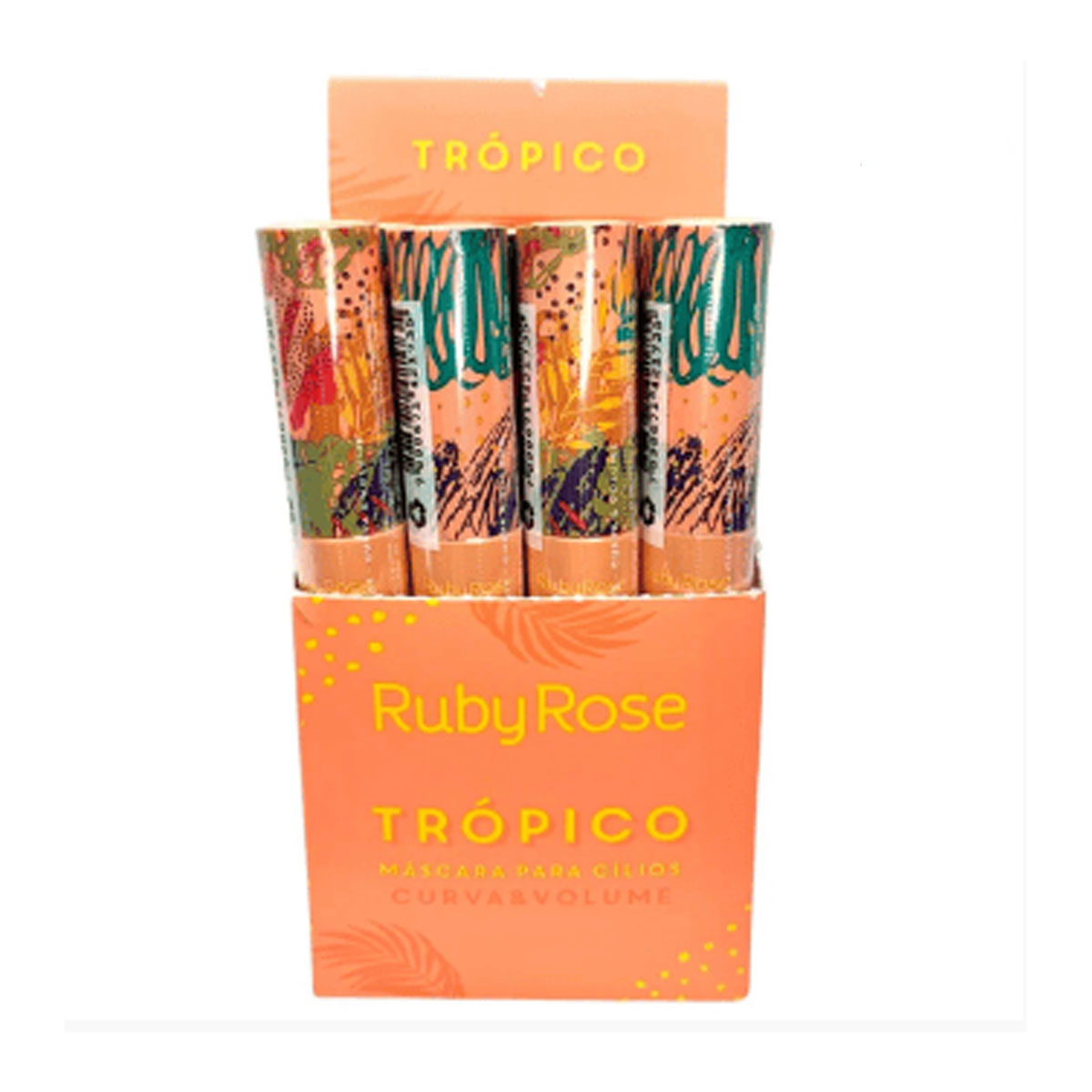 Comprar Box Mascara de Cilios Tropico Ruby Rose Curva e Volume Hb503 ...