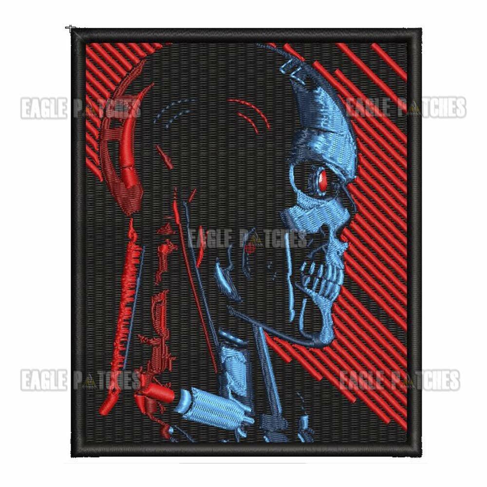 Comprar Patch Bordado The Terminator - Modelo T1000 - R$17,90