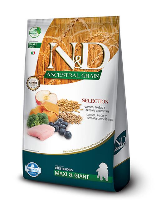 Comprar ND ANCESTRAL SELECTION CAN PUPPY MAXI GIANT 15KG - R$491,90 - SHOP FOR PETS ! Os ...