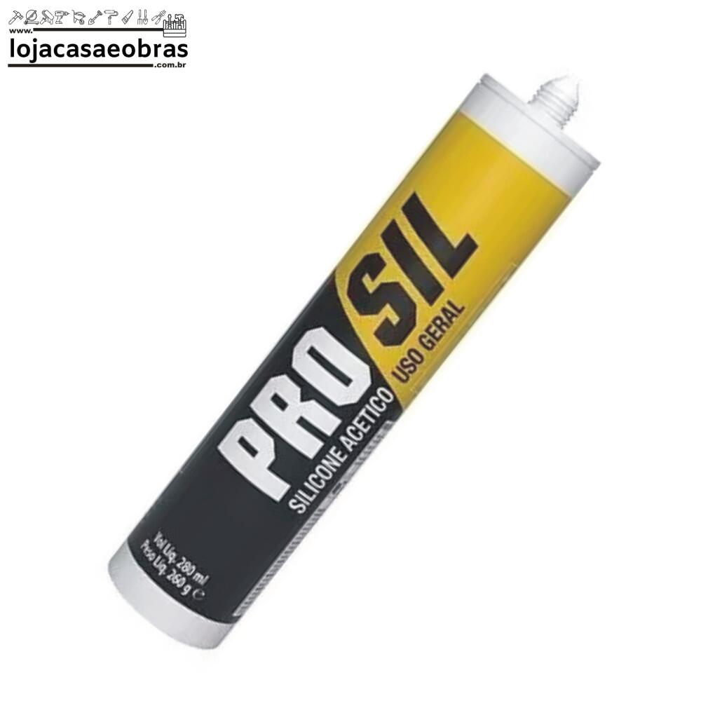Comprar SILICONE ACETICO PROSIL 250g - a partir de R$21,30