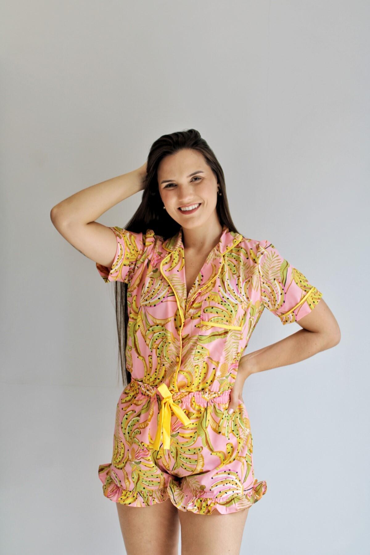 Comprar Pijama Americano Bananinha - Senhorita Lingerie