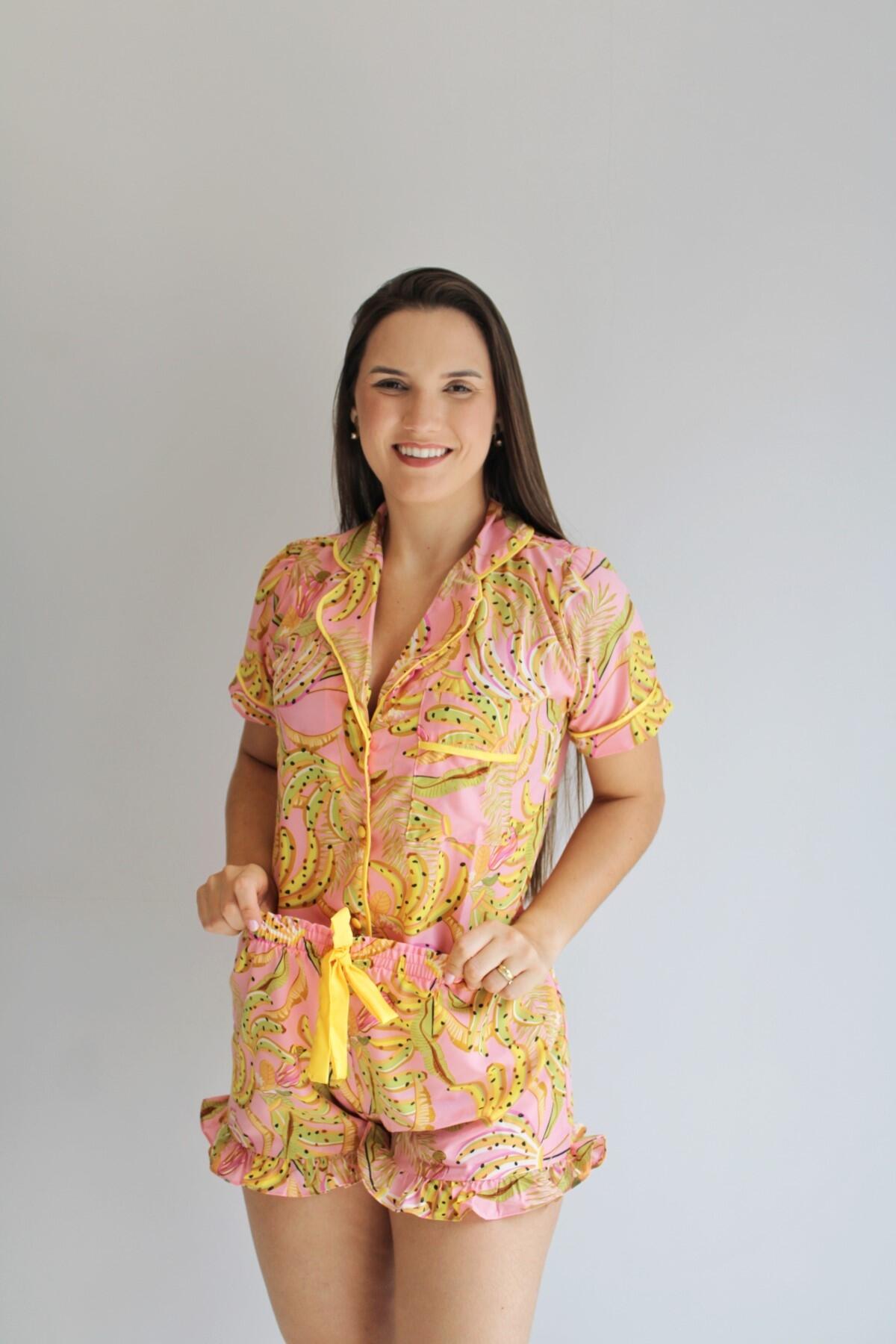 Comprar Pijama Americano Bananinha - Senhorita Lingerie