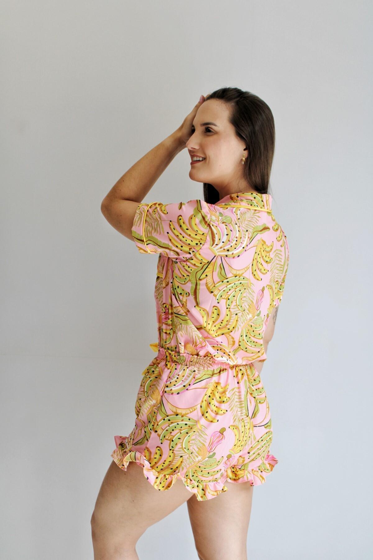 Comprar Pijama Americano Bananinha - Senhorita Lingerie