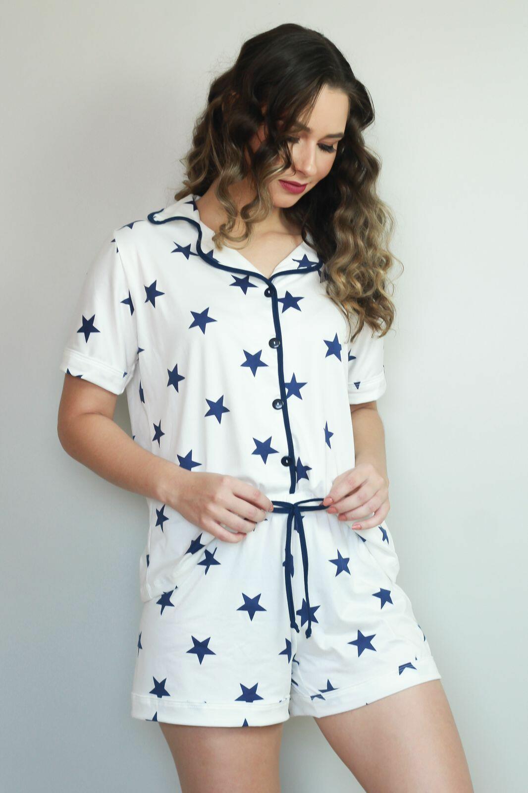 Comprar Pijama Americano Lua - Senhorita Lingerie