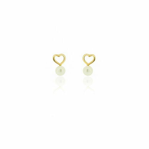 Joias Infantis | Brincos de ouro para bebe e criança | Brincos Infantis