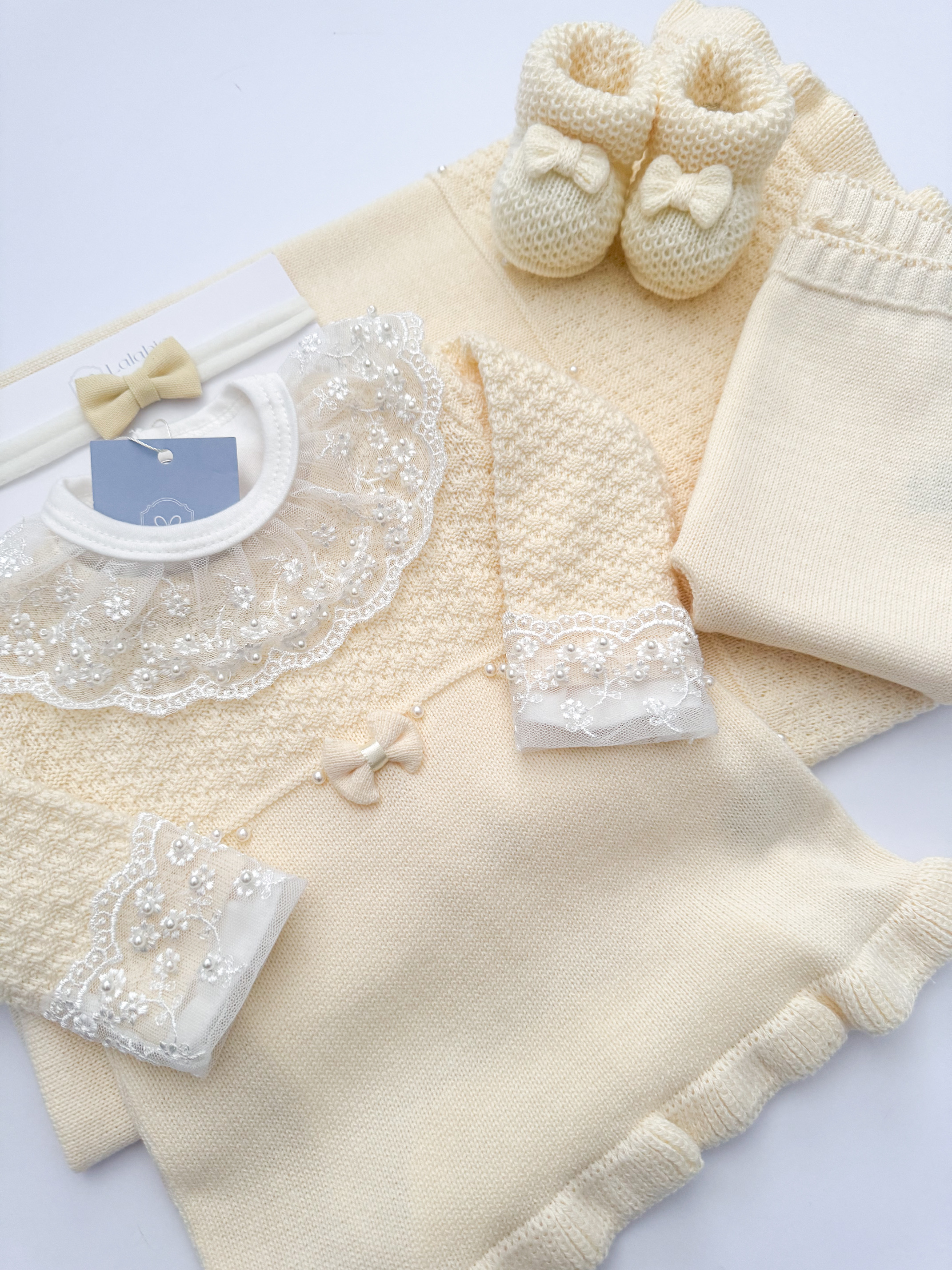 Comprar KIT MARIA ALICE - AMARELO - 3 PEÇAS - Lalabia Babies
