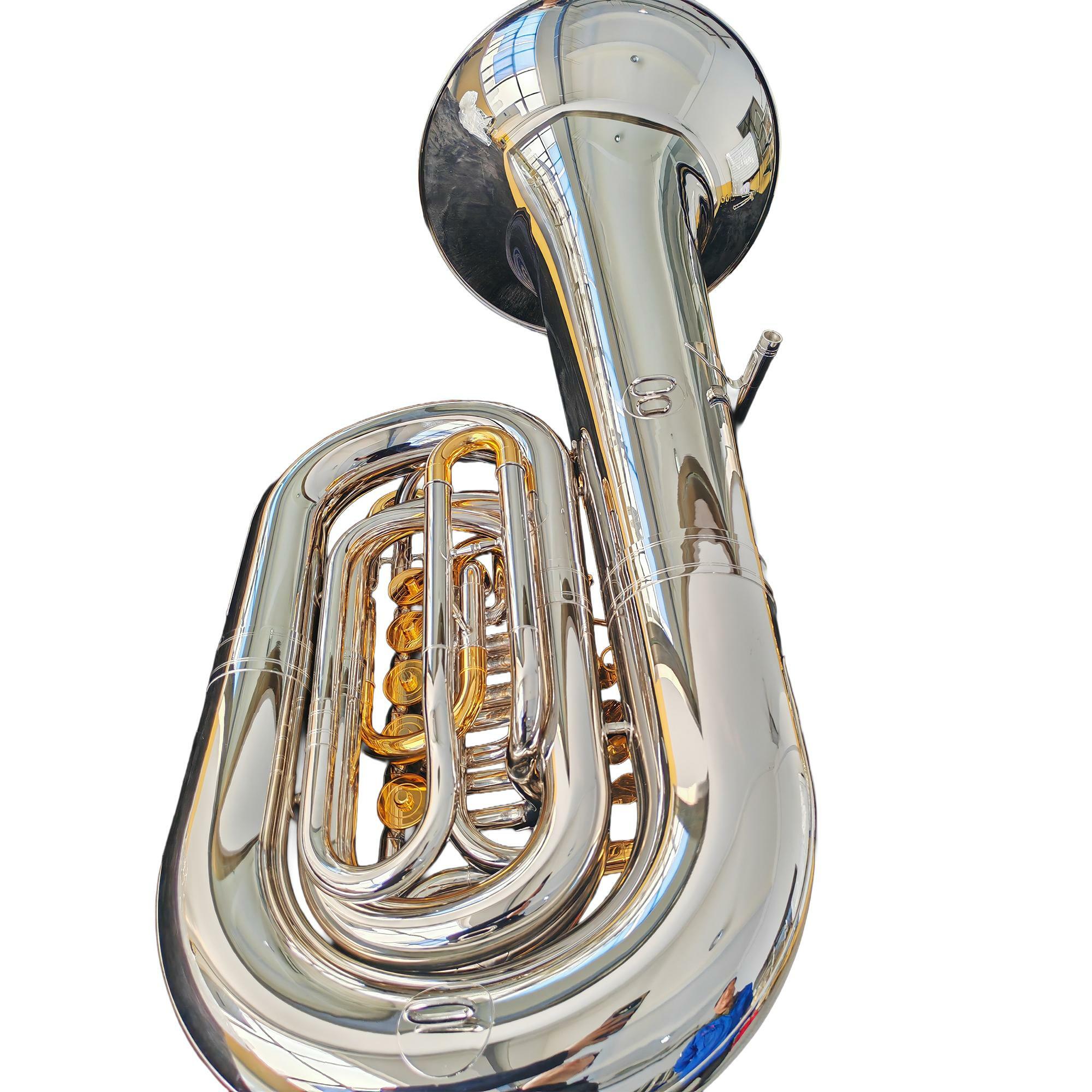 Comprar Tuba 4/4 4 Rotores Dó Tokai TB-402NL Niquelada - Laqueada