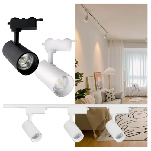 Kit Trilho Eletrificado Spot Led 7w 1 Metro + 3 Spots Led - a partir de ...