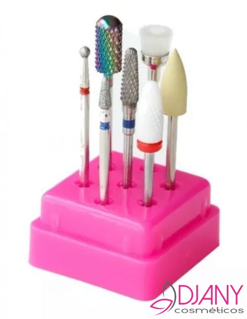Comprar KIT COM 7 BROCAS MISTAS PARA UNHAS DJ-01# - Djany Cosméticos ...