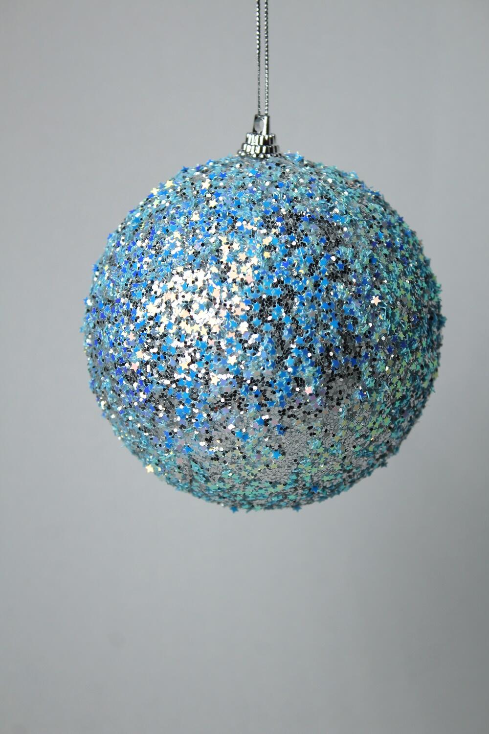Comprar BOLA AZUL GLITTER COM ESTRELINHAS 10cm - a partir de R$20,90 ...
