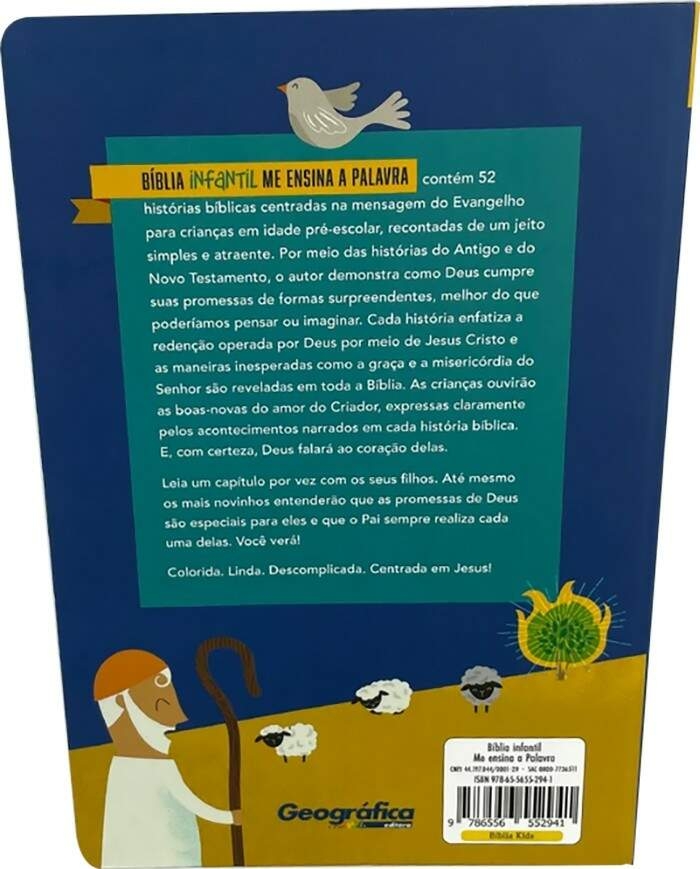 Bíblia infantil | Me ensina a palavra