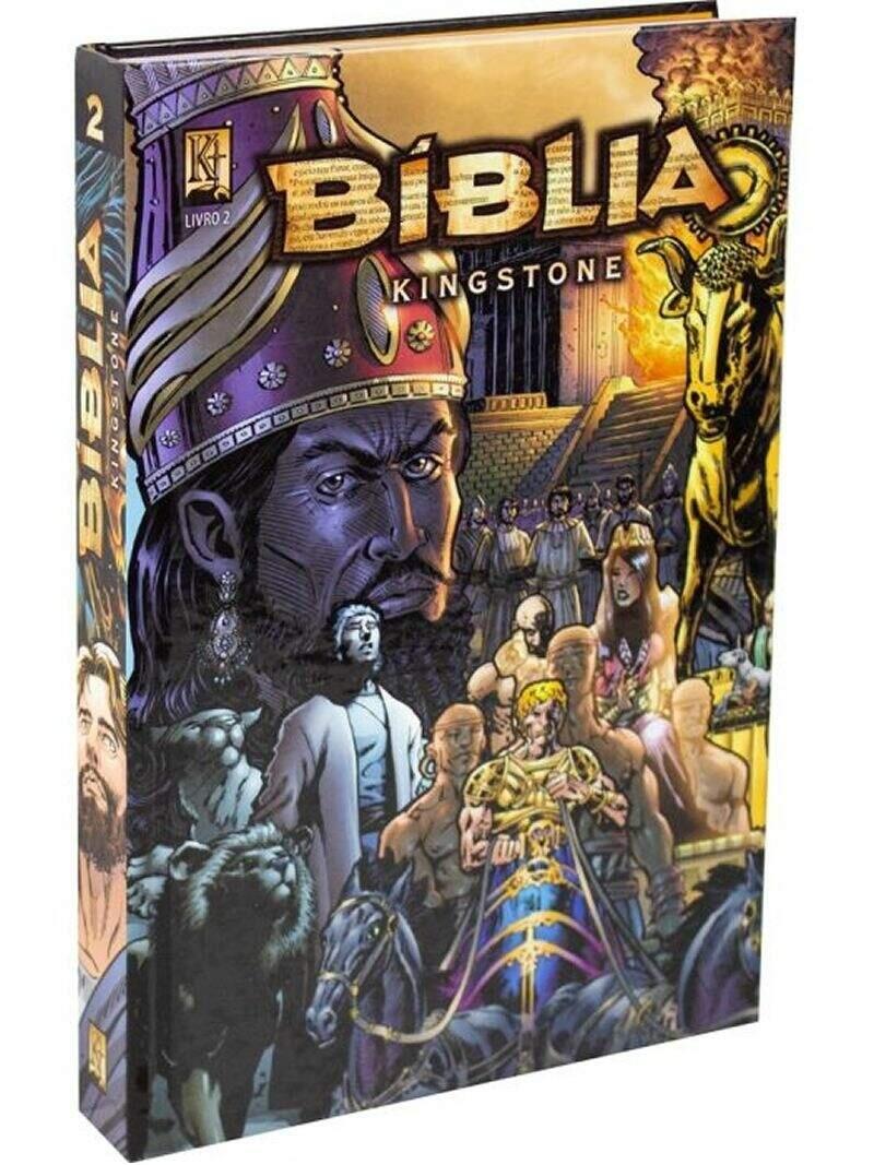Comprar Bíblia Kingstone - 3 Volumes em Quadrinhos - Shekinah Distribuidora | Bíblias e Livros ...
