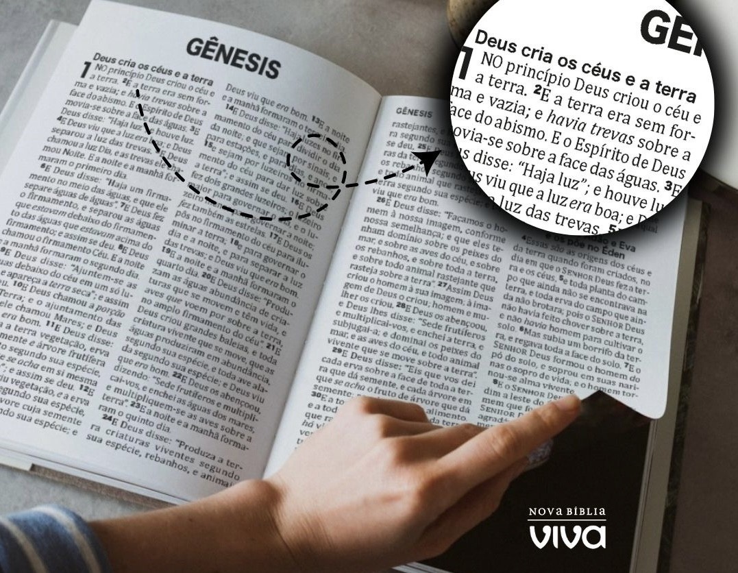 Nova Bíblia Viva - Letra Extra Grande - Modelo Louvor - Capa Dura - a ...