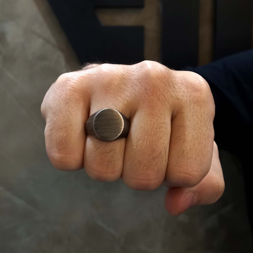 Comprar Anel Clássico Oval - R$699,00 - Vulcano Joias