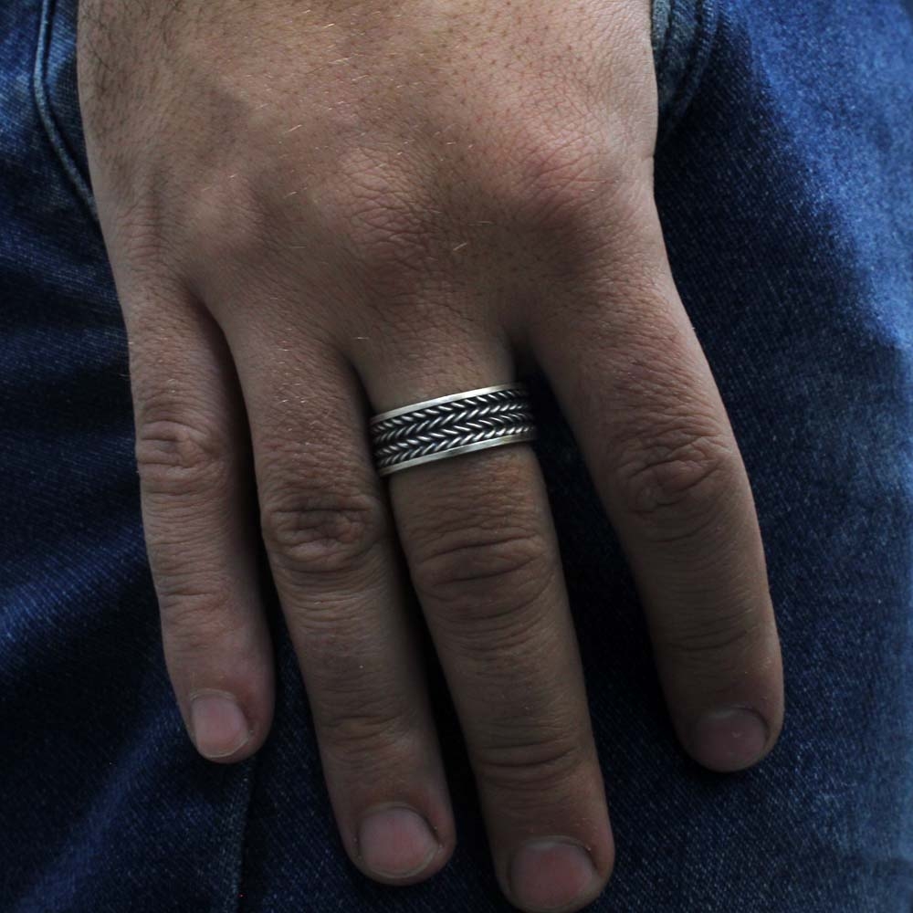 Comprar anel Corda - R$699,00 - Vulcano Joias