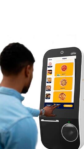 Totem com Sistema de Autoatendimento - I9 automação comercial