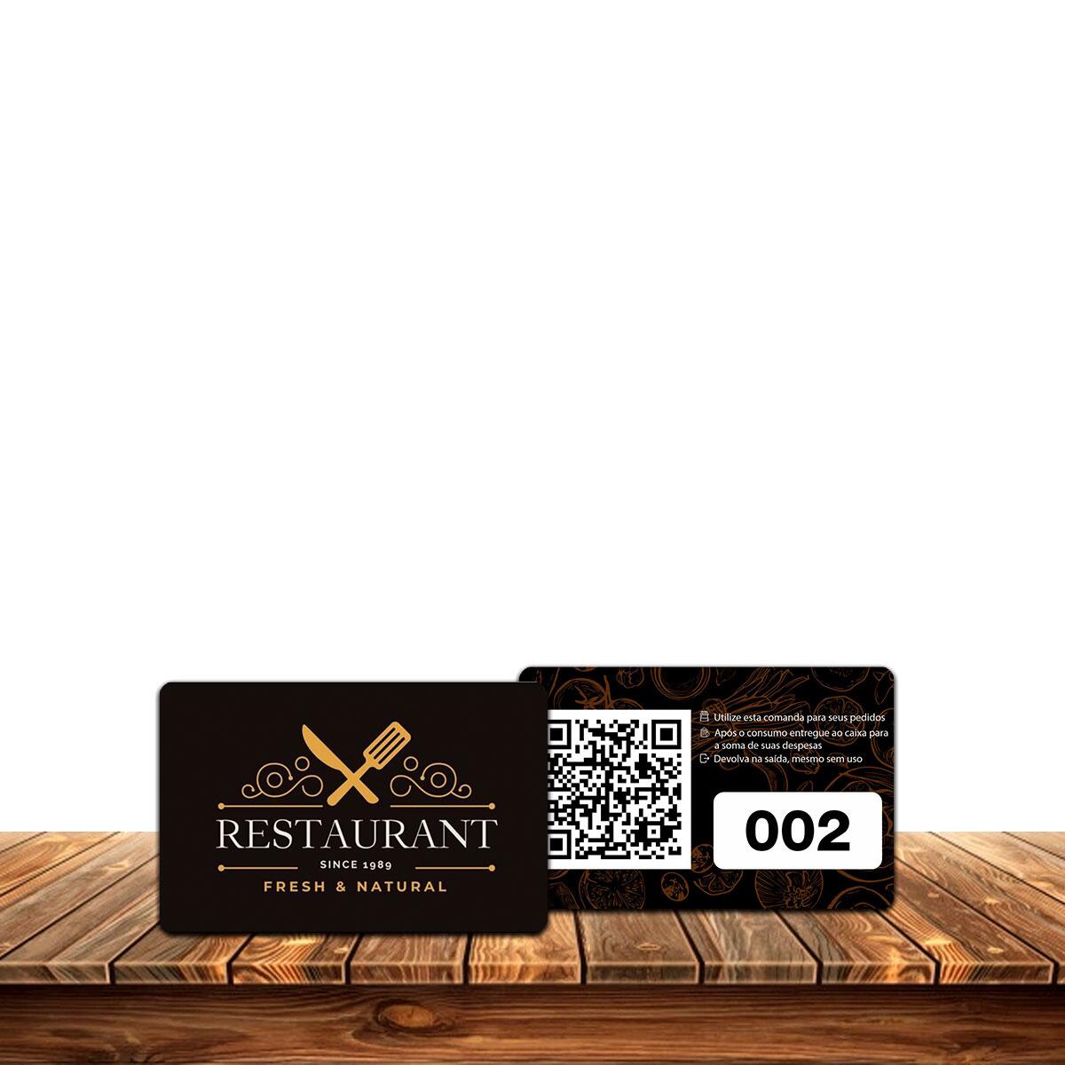 Comprar Comanda Eletrônica Com Chip RFID 54x86mm - de R$6,15 a R$6,65