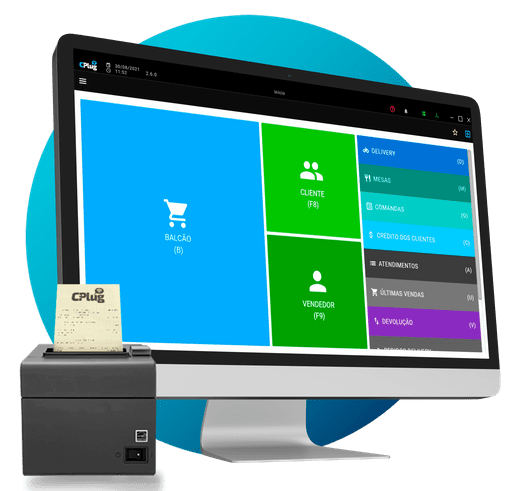 Comprar Sistema PDV Frente de Caixa com Emissão de Cupom Fiscal - de R$85,00 a R$98,00 - I9 ...