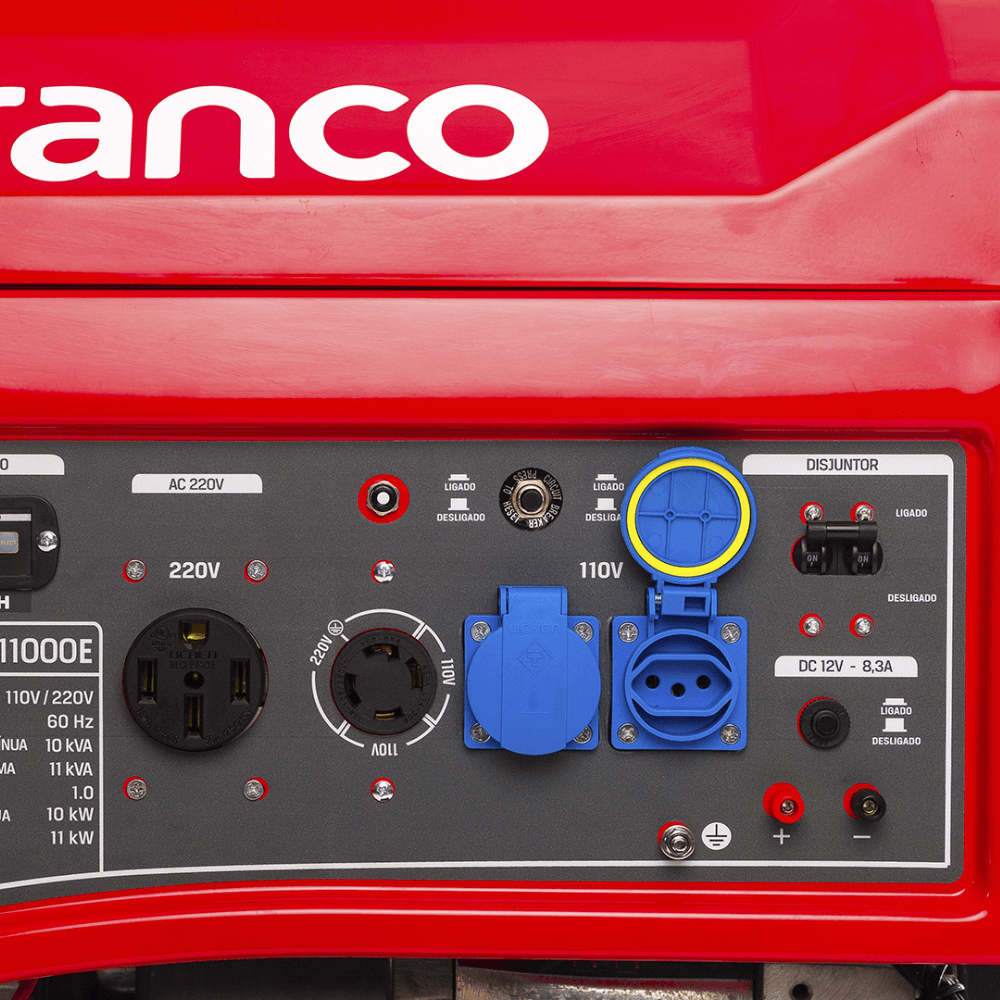 Gerador Gasolina Branco B4T-11000 E 11 kVA Partida Elétrica - a partir de R$13.892,31