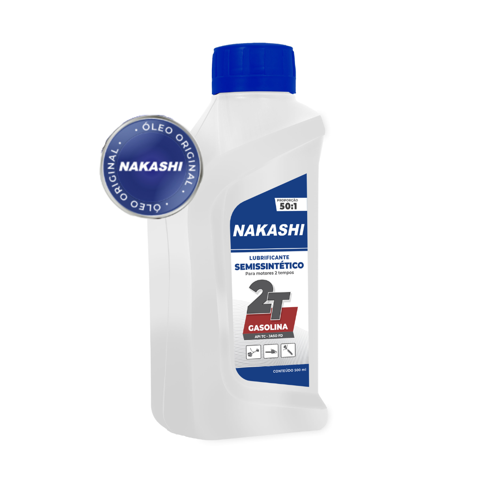 Óleo Lubrificante Motores 2T Semissintético Nakashi 500ml - a partir de R$35,91