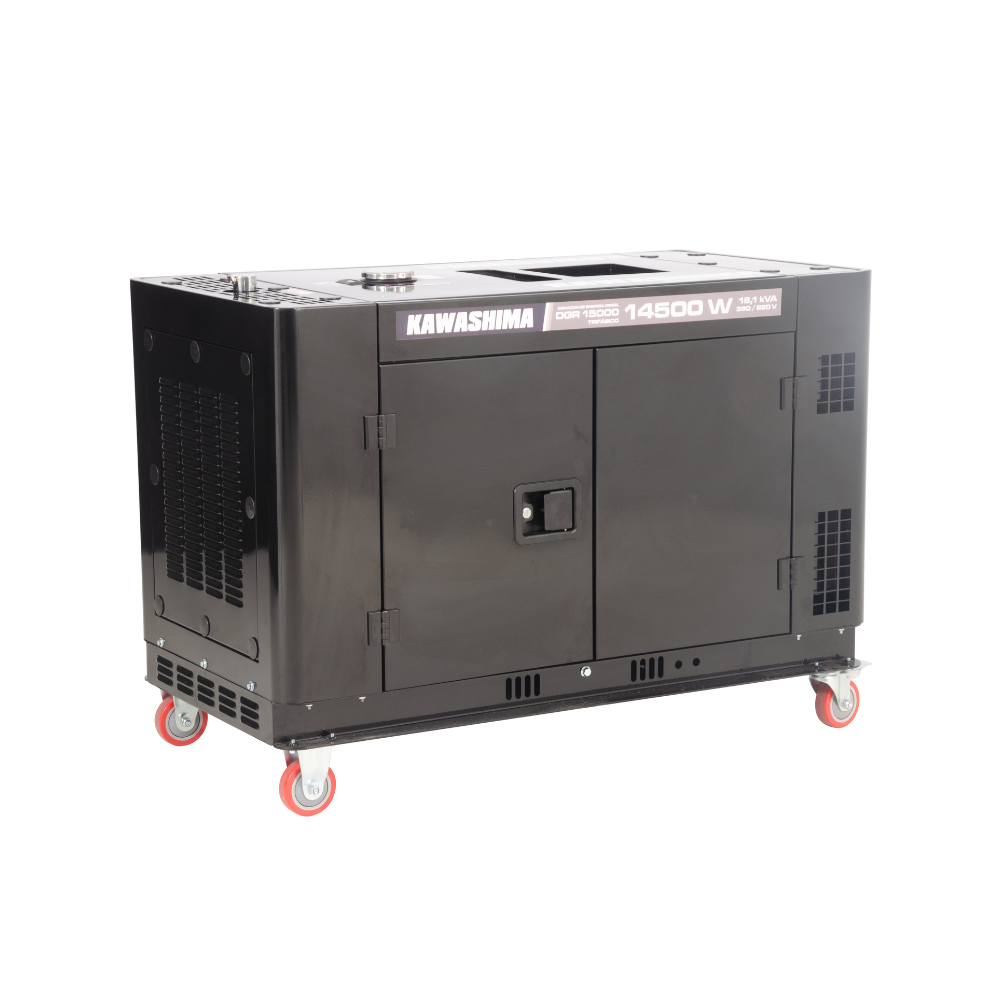 Gerador a Diesel Kawashima DGR-15000-ST3 13,5 kVA Trifásico - a partir ...