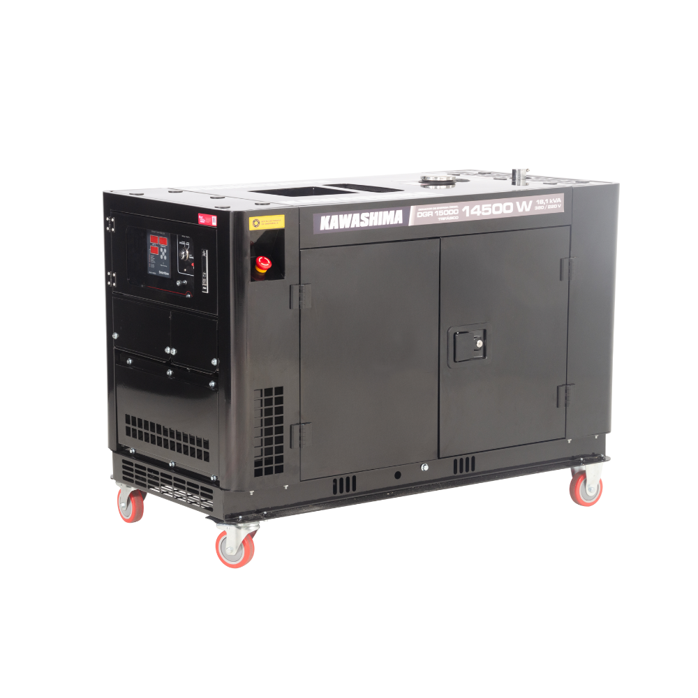 Gerador a Diesel Kawashima DGR-15000-ST3 13,5 kVA Trifásico - a partir de R$30.889,71