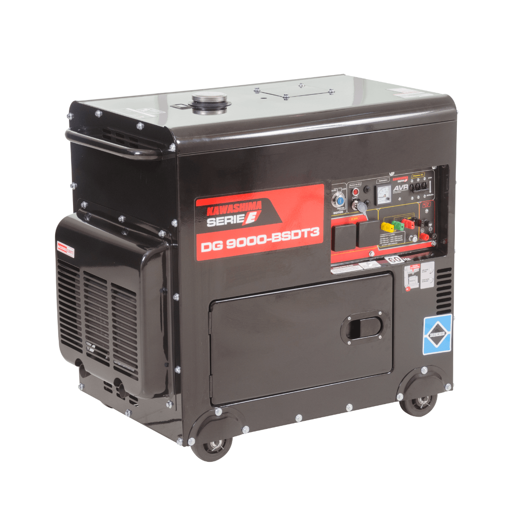 Gerador de Energia Kawashima DG 9000 BSDT3 Serie E 9,3 kVA - a partir ...