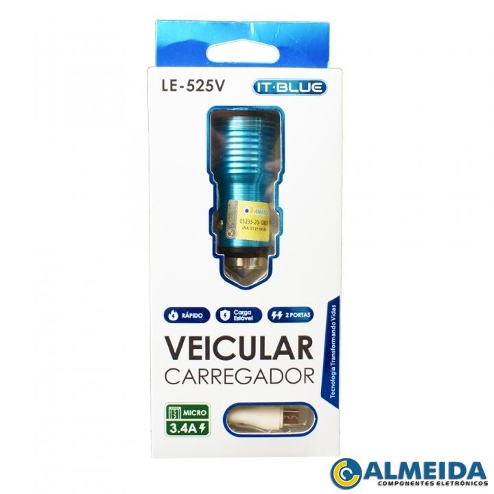 Comprar Carregador Veicular LE-525V - IT-Blue - Zaplus Car - Produtos Automotivos para Estética ...