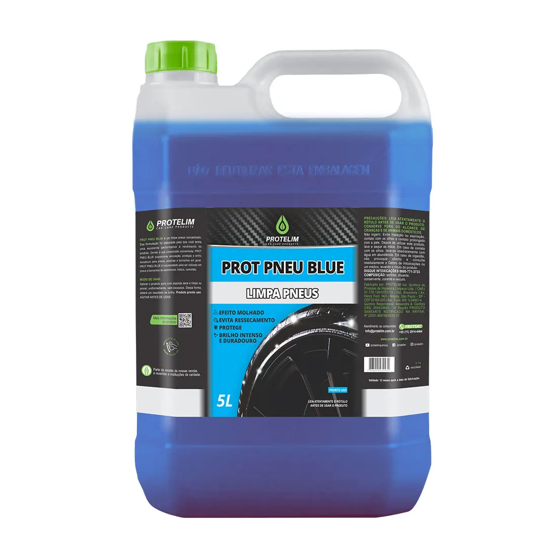 Comprar Prot Pneu Blue 5L - Protelim - a partir de R$66,50 - Zaplus Car ...