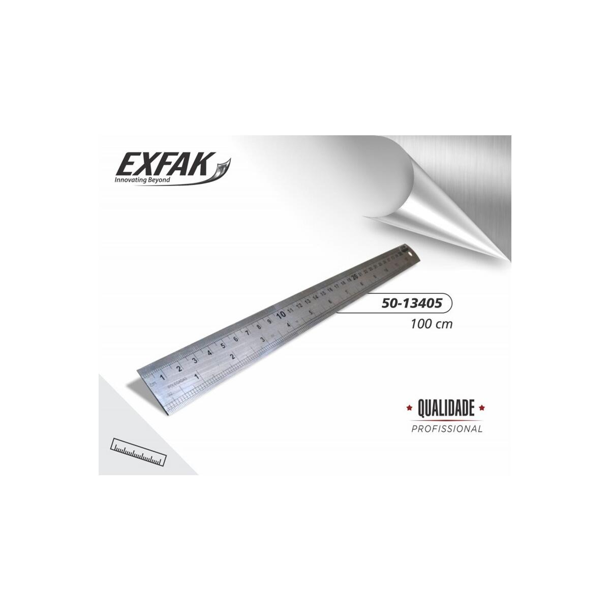 Comprar Régua Aço 100CM 50-13405 - Exfak - Zaplus Car - Produtos ...